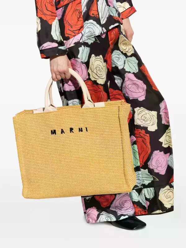 Marni Basket Tote Bag