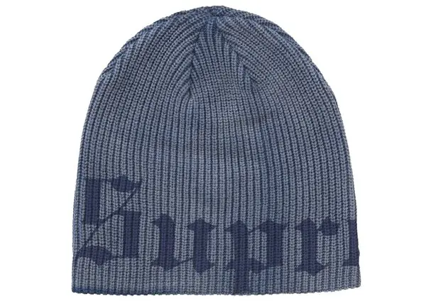 Supreme Old English Printed Beanie - Blue