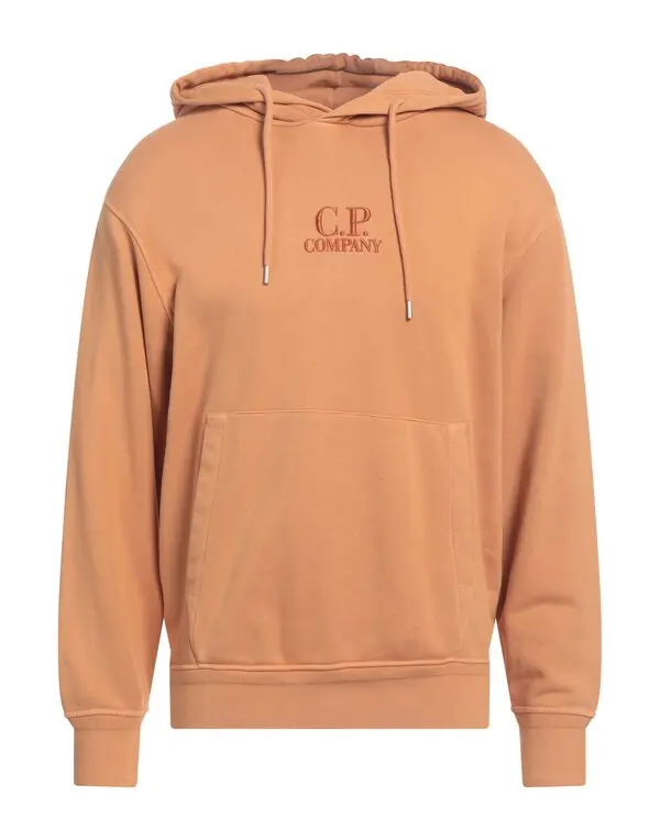 C.P. COMPANY Cotton Sweatshirt - Apricot