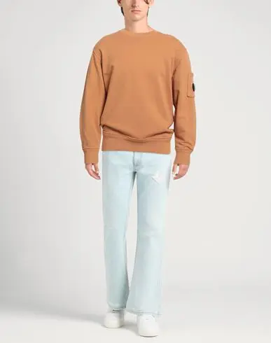 C.P. COMPANY Cotton French Terry Sweatshirt - Orange