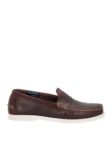 DOCKSTEPS Leather Penny Loafers - Chocolate Brown