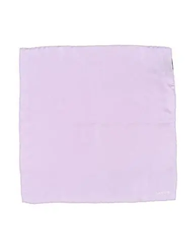 LANVIN Silk Pocket Square - Purple