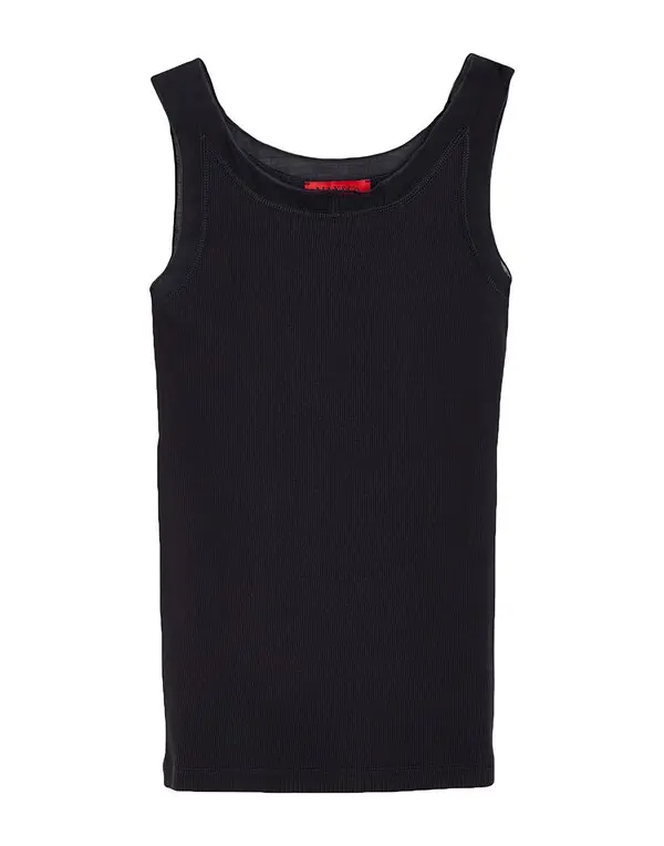 Max & Co. Ribbed Cotton Tank Top
