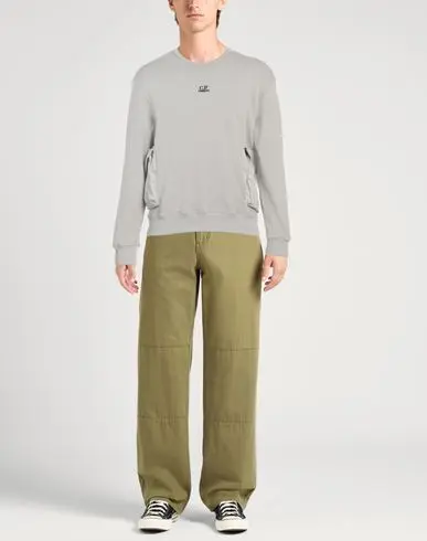 C.P. COMPANY Light Cotton Sweatshirt - Grey