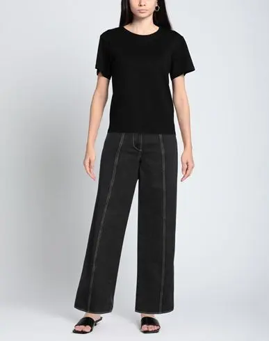 Sunnei High Waisted Wide Leg Jeans