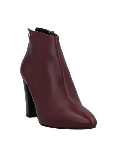 POLLINI Leather Ankle Boots