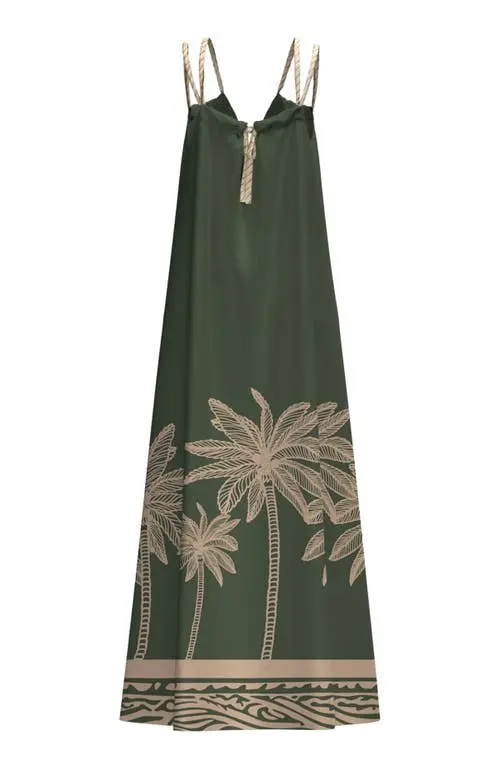 DIARRABLU Jwana Maxi Dress - Coria Olive