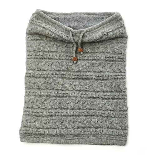 NIRVANNA DESIGNS Lou Neckwarmer - Ash