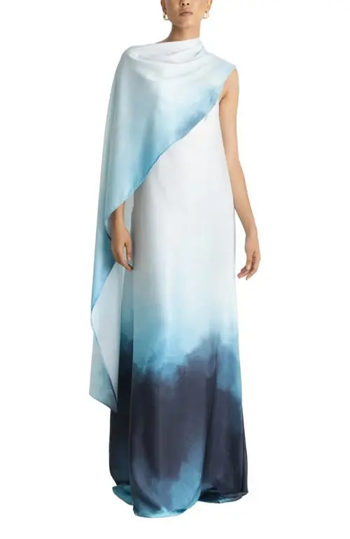 DIARRABLU Tubi Dress With Chiffon Cover-up - Skye Blu
