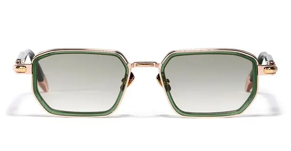 JOHN DALIA Sunglasses - Green, Gold