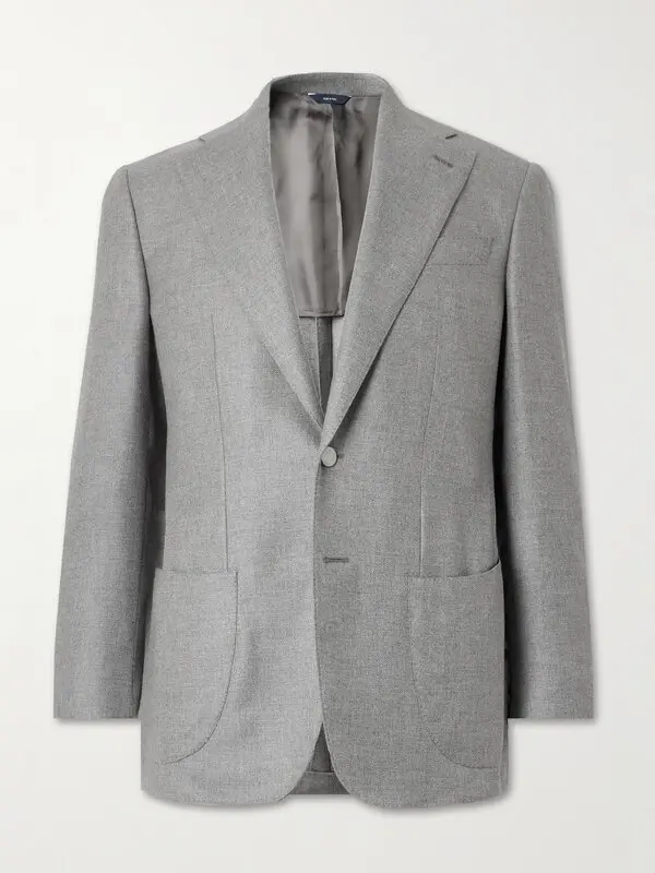 Thom Sweeney Wool-twill Blazer