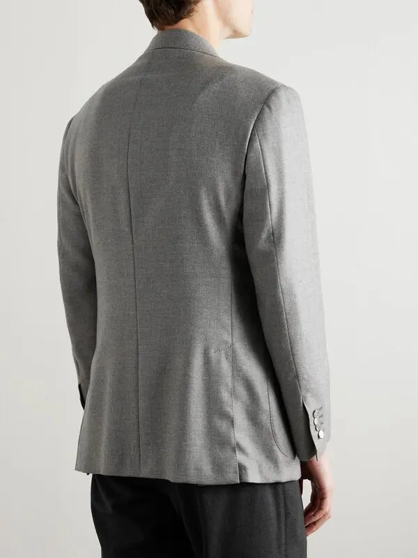 Thom Sweeney Wool-twill Blazer