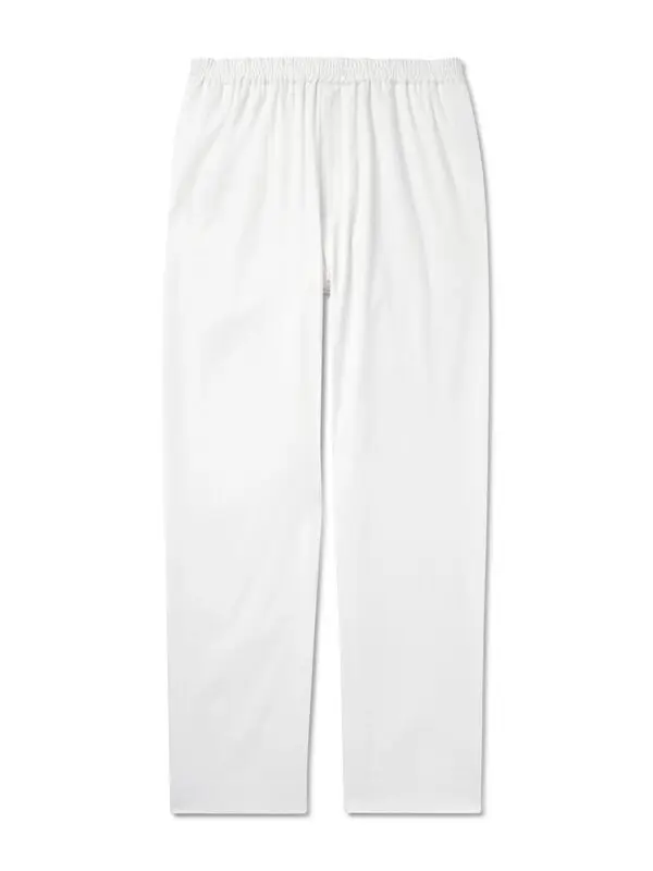 THE ROW Jonah Wide-leg Trousers - White