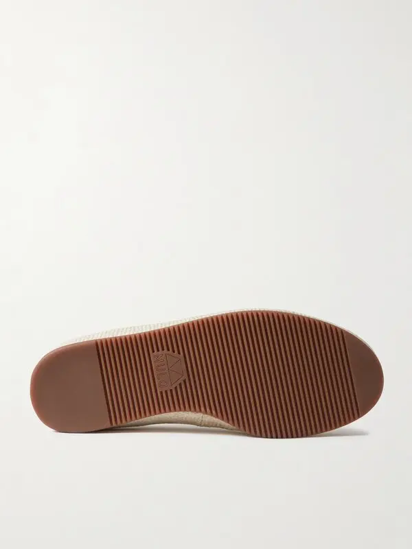 Mulo Garment-dyed Canvas Espadrilles