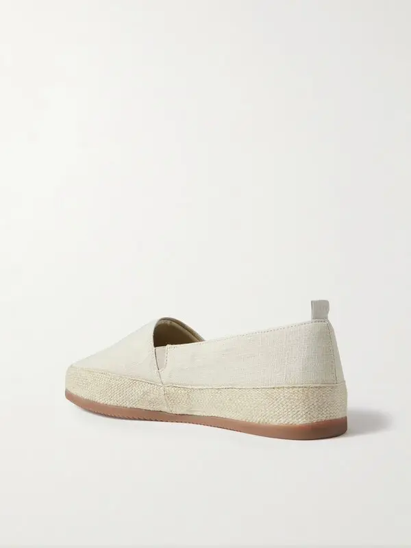 Mulo Garment-dyed Canvas Espadrilles