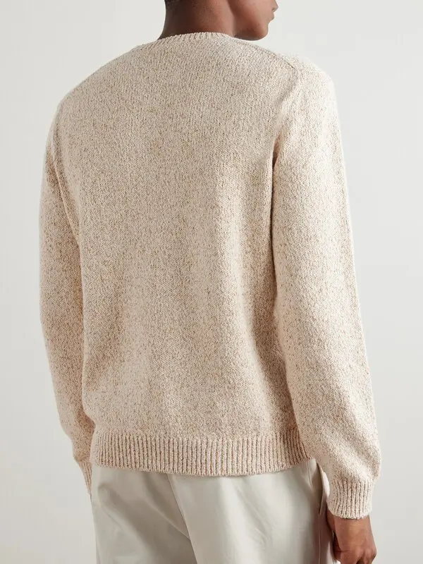 Loro Piana Meina Cotton Sweater - Neutrals
