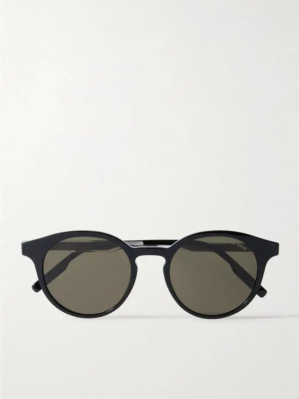 Dior Diortag R1i Round-frame Sunglasses - Black