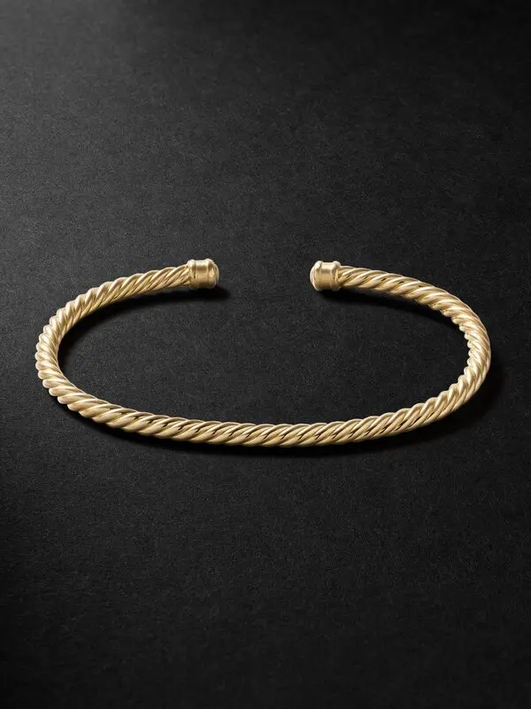 David Yurman Cablespira® 18-karat Cuff - Gold