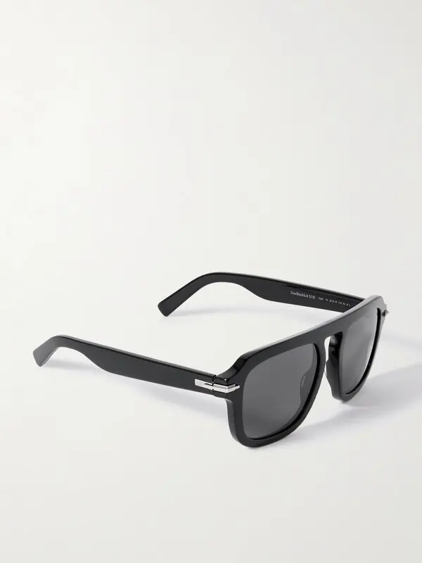 Dior Diorblacksuit S15i Aviator-style Sunglasses - Black
