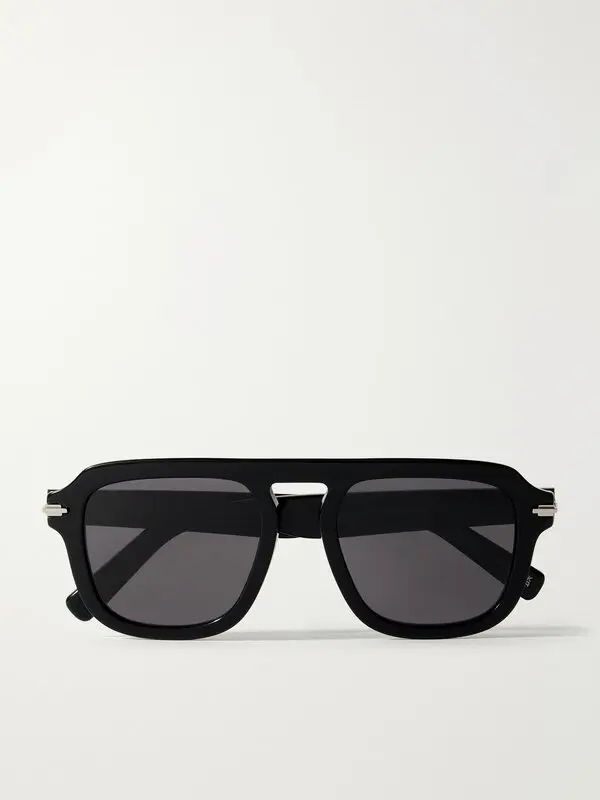 Dior Diorblacksuit S15i Aviator-style Sunglasses - Black