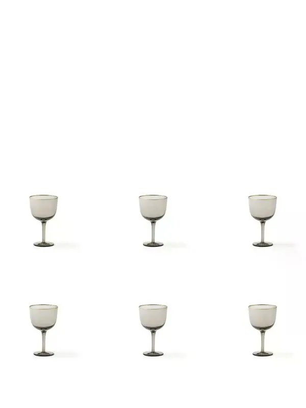 BITOSSI HOME Deco Wine Glasses - Grey