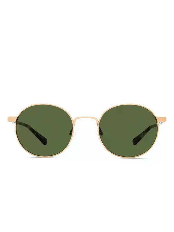 Shinola Round-frame Sunglasses - Gold