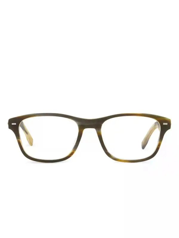 Zegna Tortoiseshell Eyeglasses - Brown