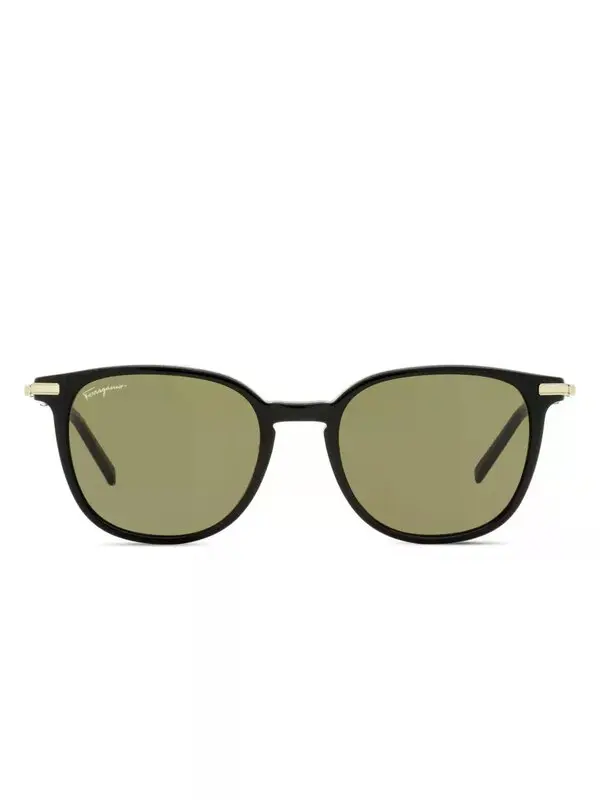 FERRAGAMO Square-frame Sunglasses - Black