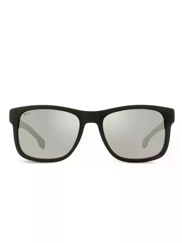 BOSS Square Frame Sunglasses - Black
