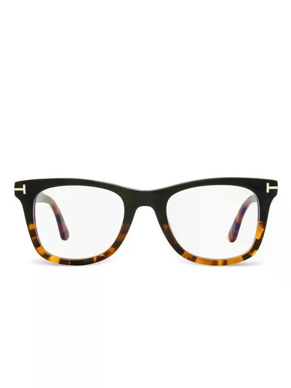 TOM FORD Tortoiseshell-frame Glasses - Black