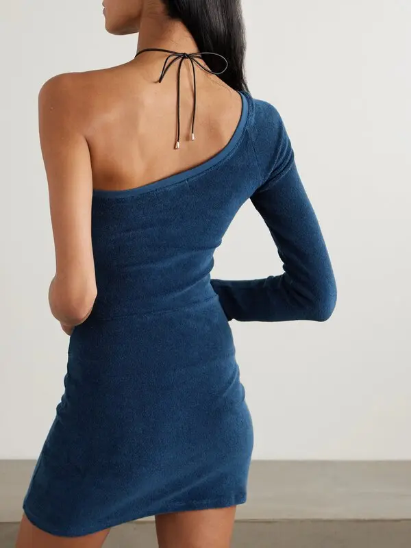 Suzie Kondi Athena One-sleeve Mini Dress