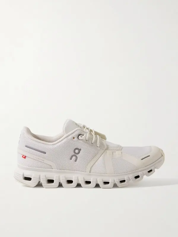 On Cloud 6 Mesh Sneakers - White