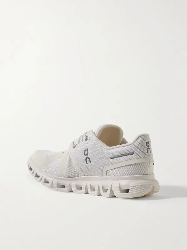On Cloud 6 Mesh Sneakers - White