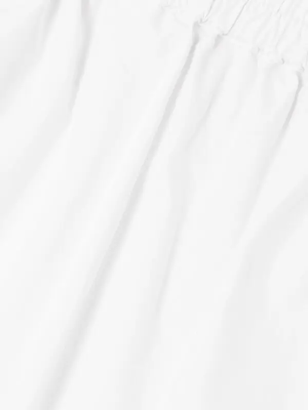 Matteau Organic Cotton-poplin Shorts - White