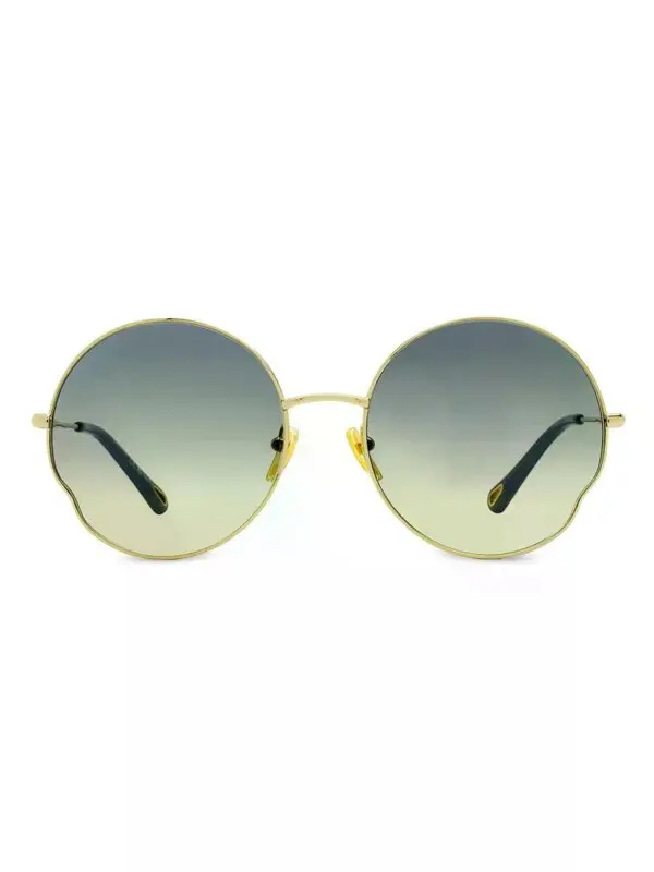 Chloé Joni Round-frame Sunglasses - Gold