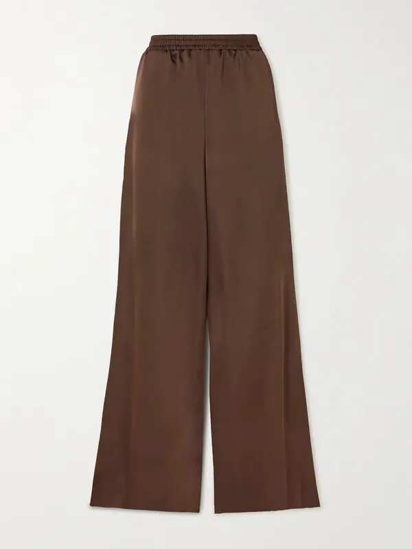 16Arlington Argo Satin Wide-leg Pants