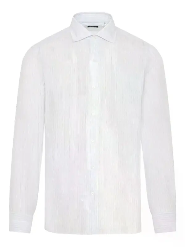 FINAMORE 1925 Poplin Shirt - White