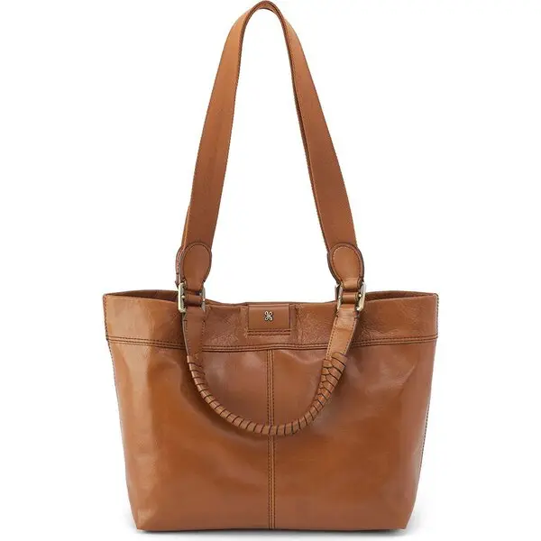 Hobo Medium Romy Leather Tote Bag - Truffle