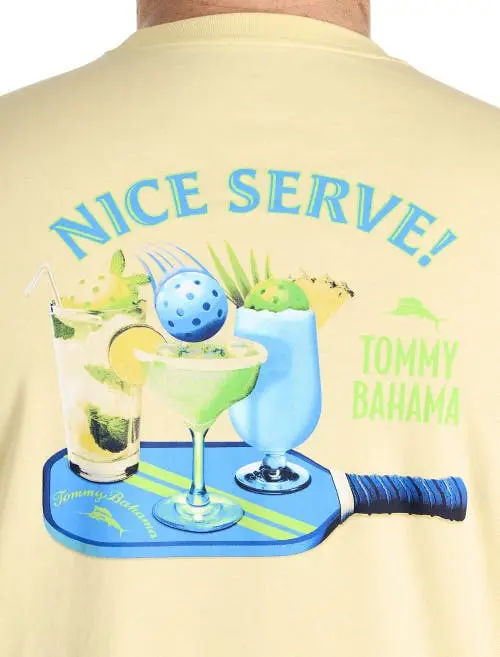 Tommy Bahama Big & Tall Nice Serve Pocket T-shirt
