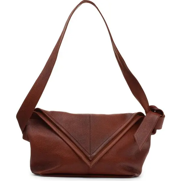 Bottega Veneta Sawyer Taurillon Leather Hobo Bag - Brown