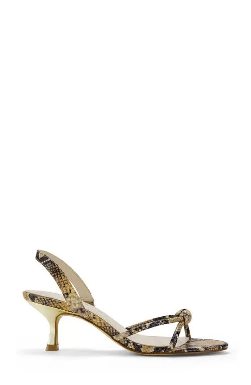 Yosi Samra Kaia Slingback Kitten Heel Sandal