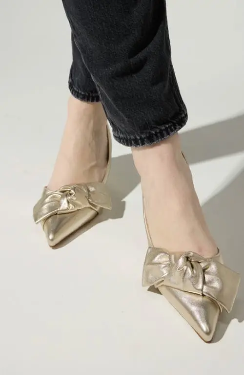 Yosi Samra Kaleigh Slingback Kitten Heel Pumps