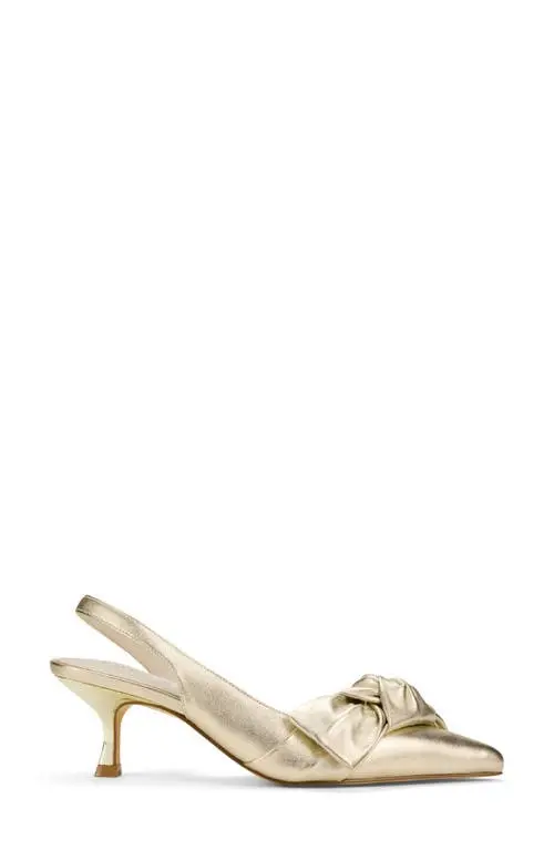 Yosi Samra Kaleigh Slingback Kitten Heel Pumps