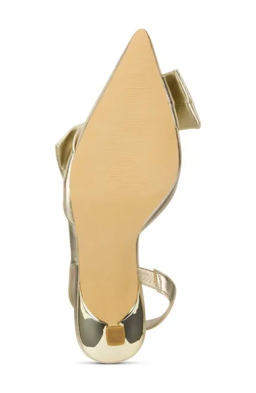 Yosi Samra Kaleigh Slingback Kitten Heel Pumps