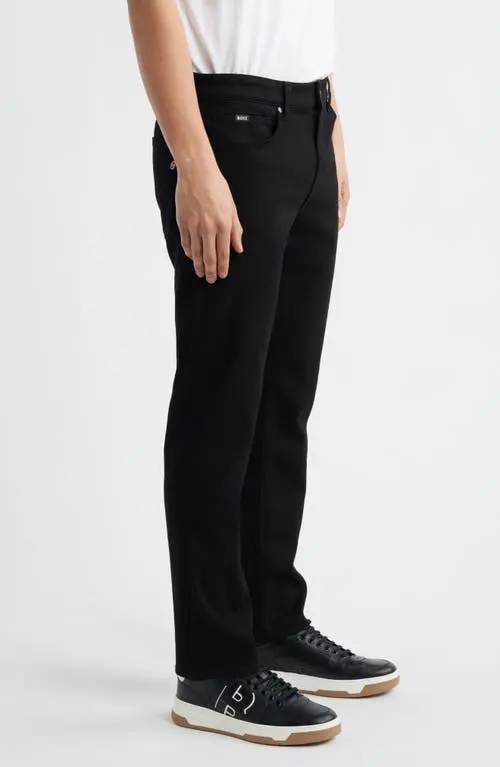 BOSS Delaware Slim Fit Jeans - Blk