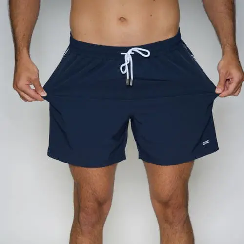 LE CLUB 5.5" Swim Trunks - Beige