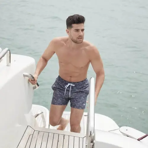 LE CLUB 5.5" Swim Trunks - Blue