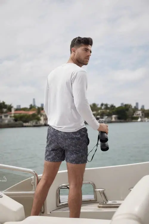 LE CLUB 5.5" Swim Trunks - Blue