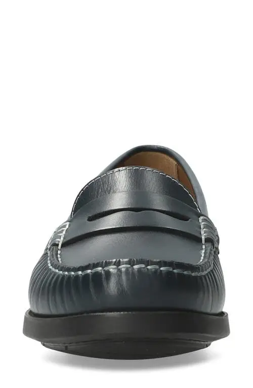 Mephisto Neda Penny Loafer - Navy