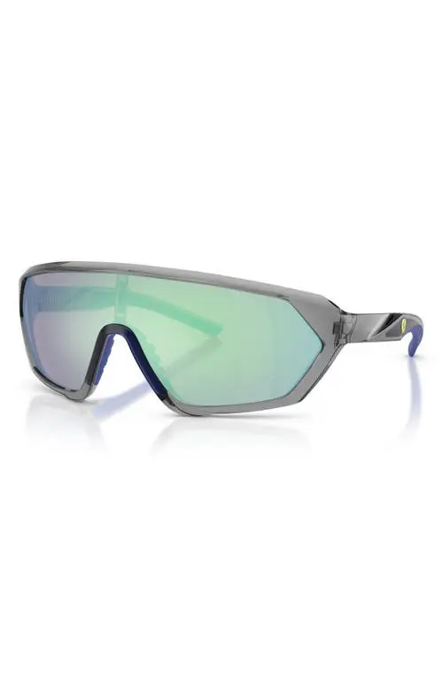 SCUDERIA FERRARI 36mm Pillow Sunglasses - Opal Grey